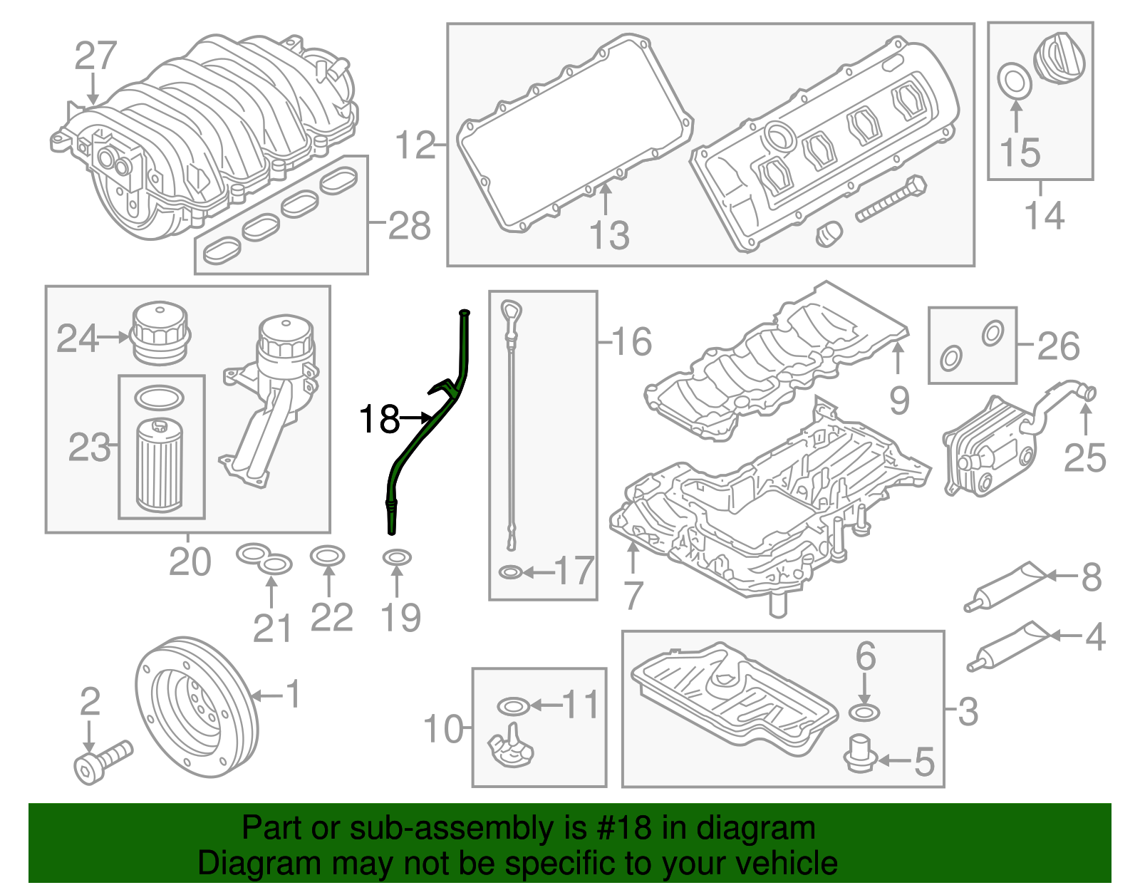 079-115-630-AM - Tube 2011-2012 Audi A8 Quattro | Audi OEM Parts Guy