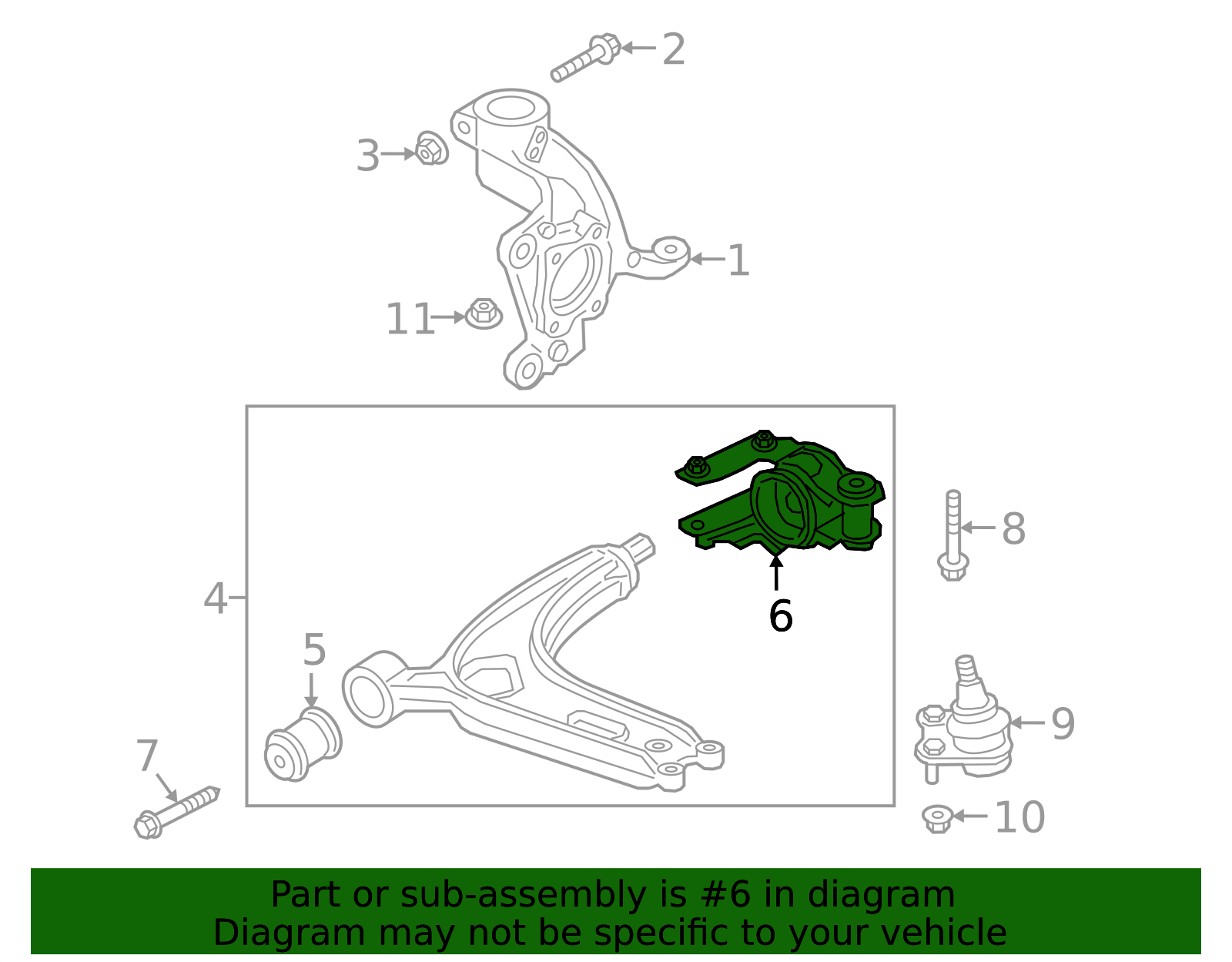 3QF-199-231-D - High-Quality Lower Control Arm Rear Mount for 2018-2025 ...