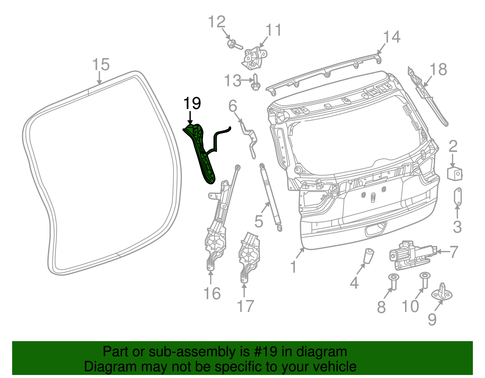 2017-2025 Jeep Compass Sensor 68546791AA | Mopar Parts Canada