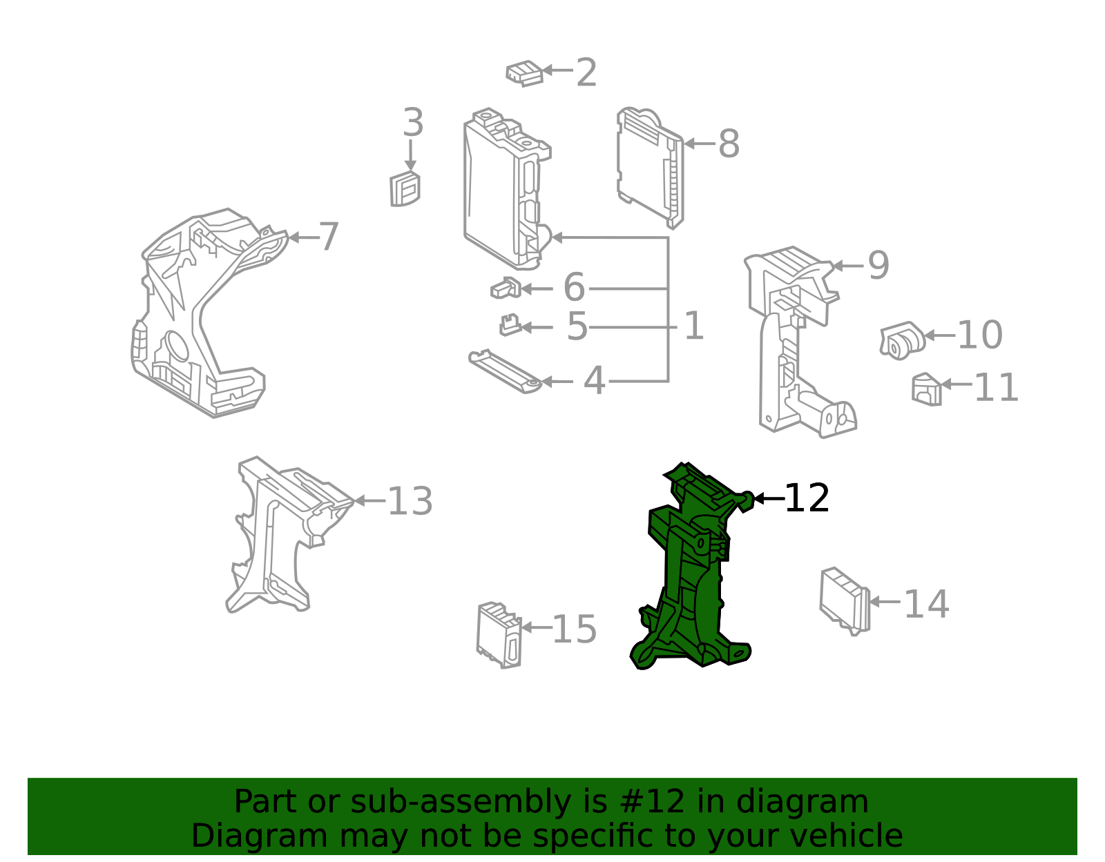 82877-0E080 - High-Quality Control Box for 2024-2025 Toyota Highlander ...