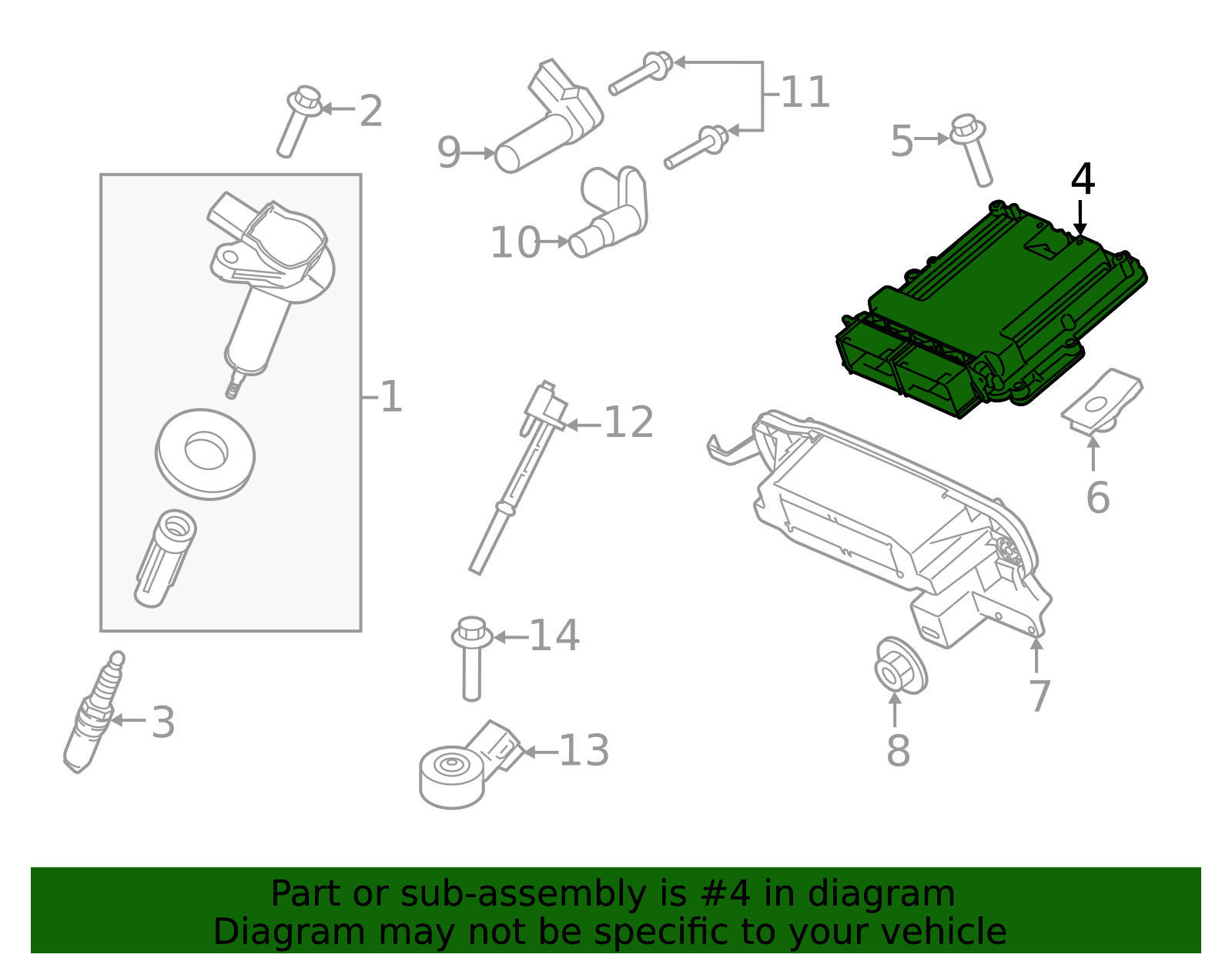 FR3Z-12A650-CLBNP - Engine Control Module (ECM) 2015-2019 Ford | Ford ...