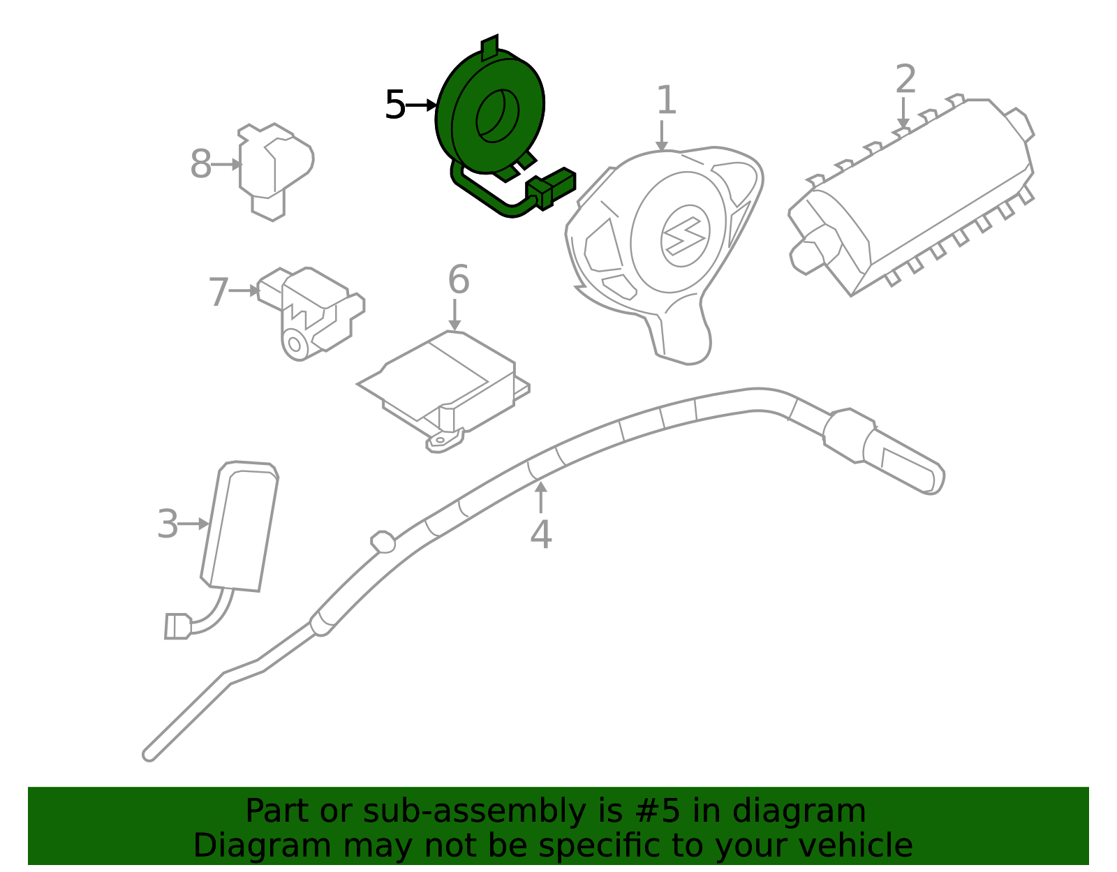 B55541EA8A - Clock Spring 2009-2020 Nissan | Official Nissan Canada