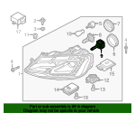 2009-2017 Volkswagen Hid Bulb N-107-218-06 | OEM Parts Online