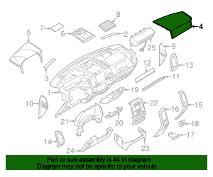 JC3Z-25044F58-CA - End Panel 2020-2022 Ford | Ford Parts Direct