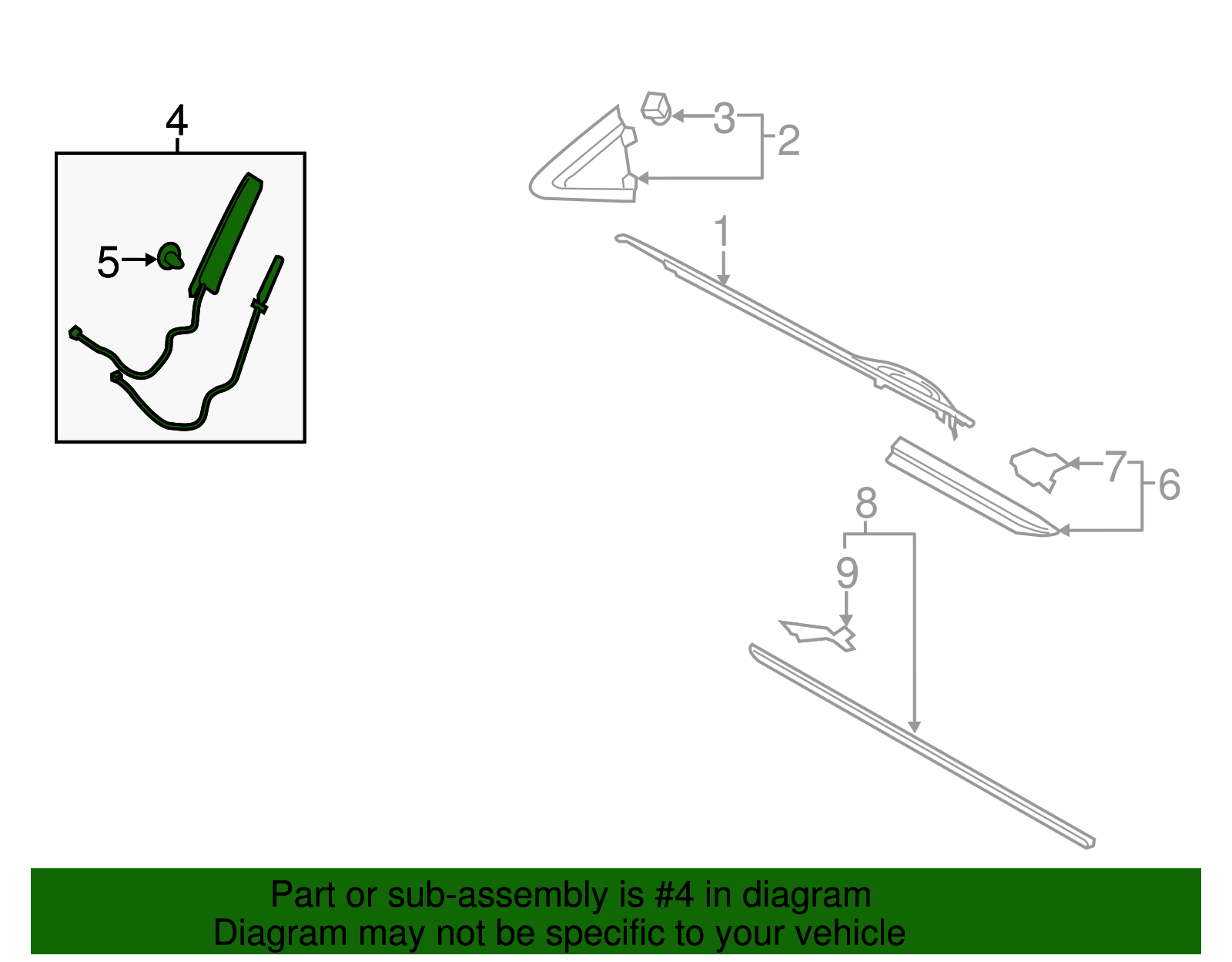 2017-2020 Lincoln Continental Keyboard Actuator GD9Z-14A626-AA ...