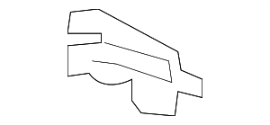 51-43-7-006-830 - 2000-2014 BMW - Windshield Pillar Trim Support ...