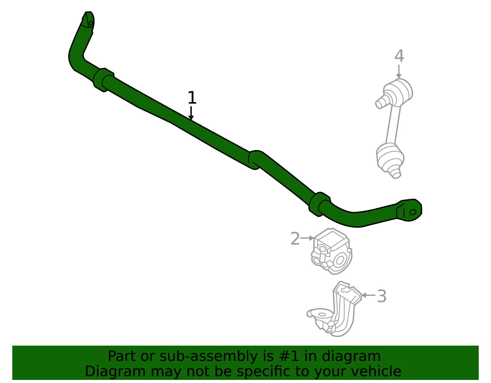 2021-2025 Nissan Rogue Stabilizer Bar 56230-6RA0C | My Nissan Part