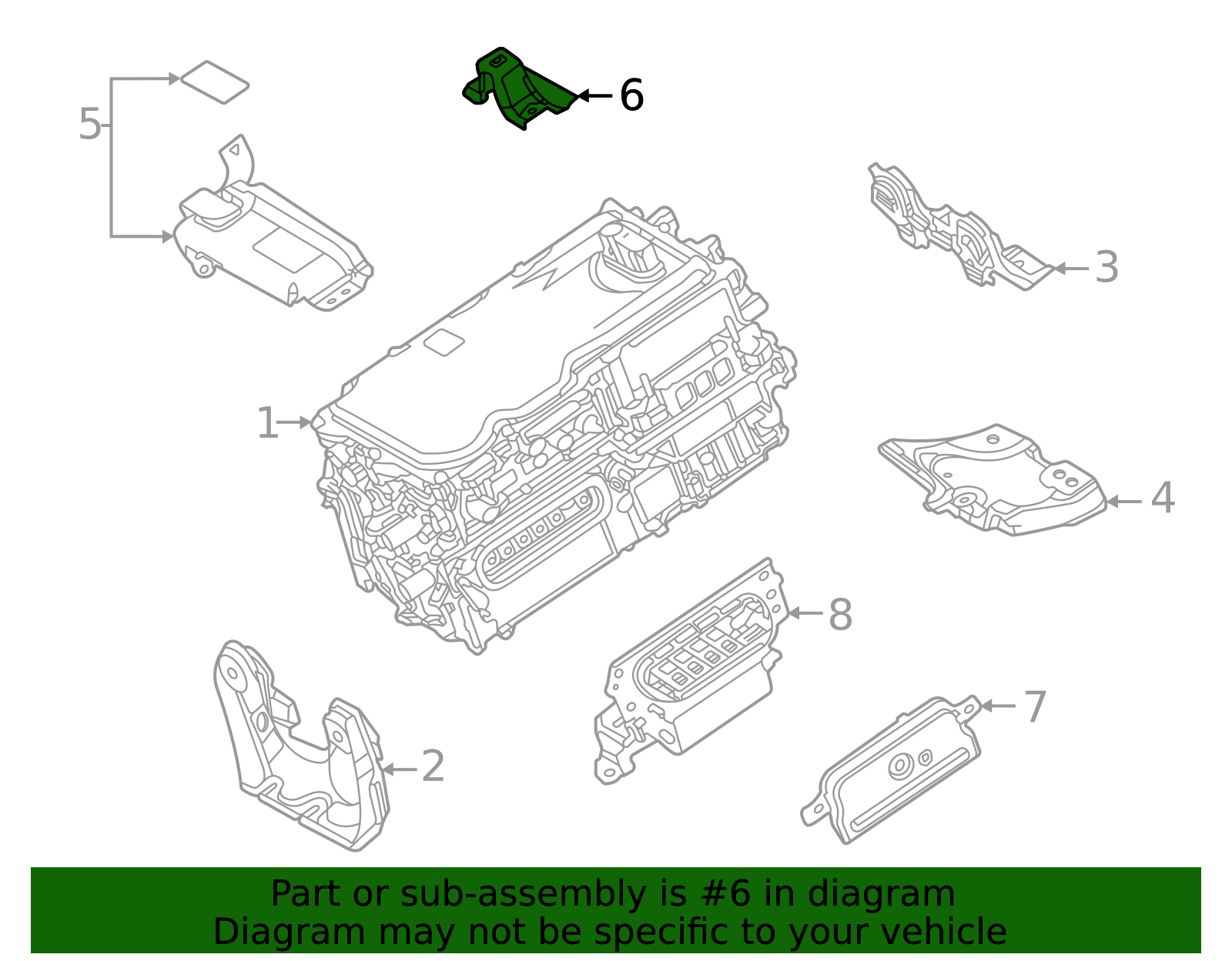 Drive Motor Inverter Cover G921F-42010 | Toyota Parts Center