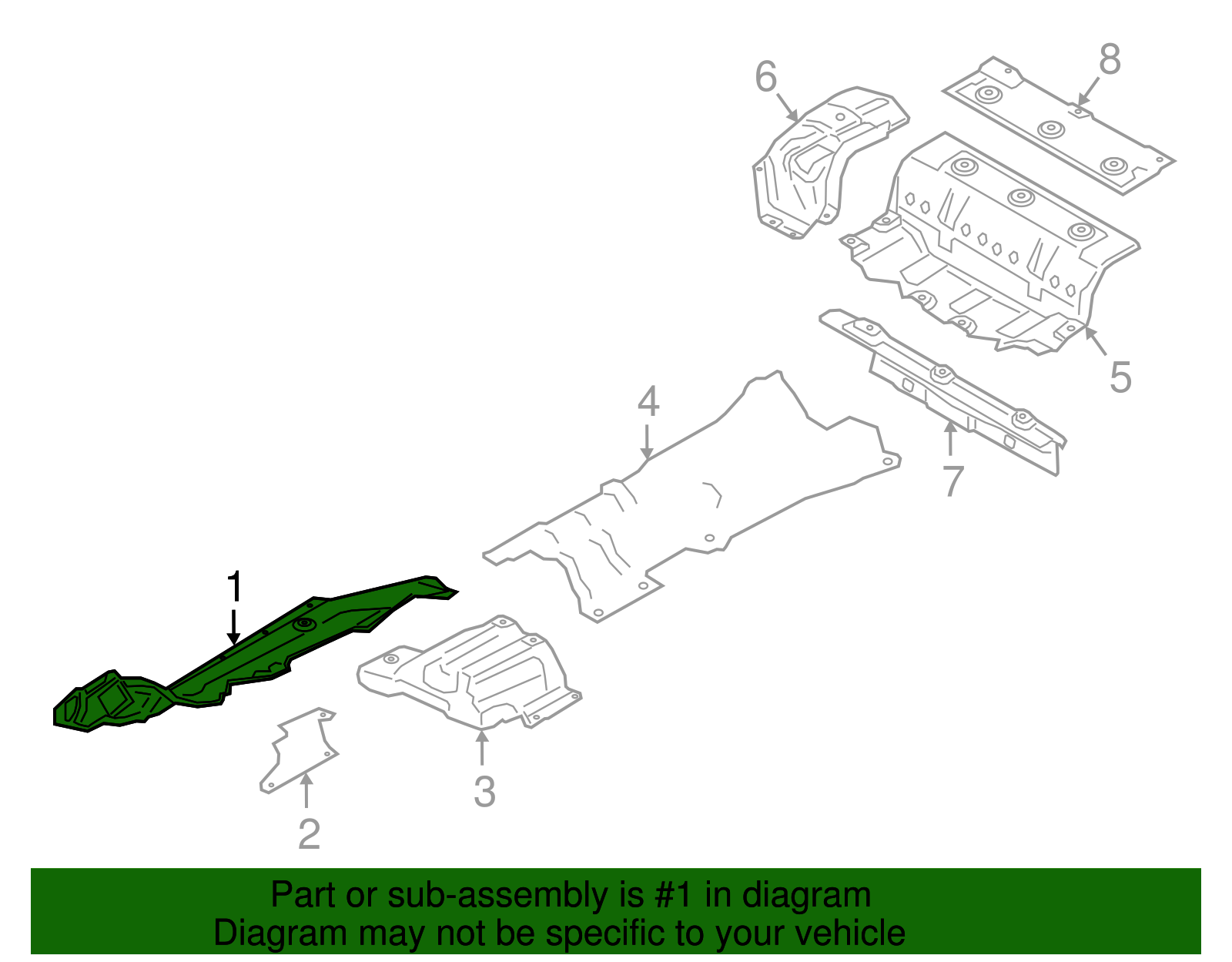 51-48-7-340-211 - Front Shield - 2016-2025 BMW | BMW Parts Exchange