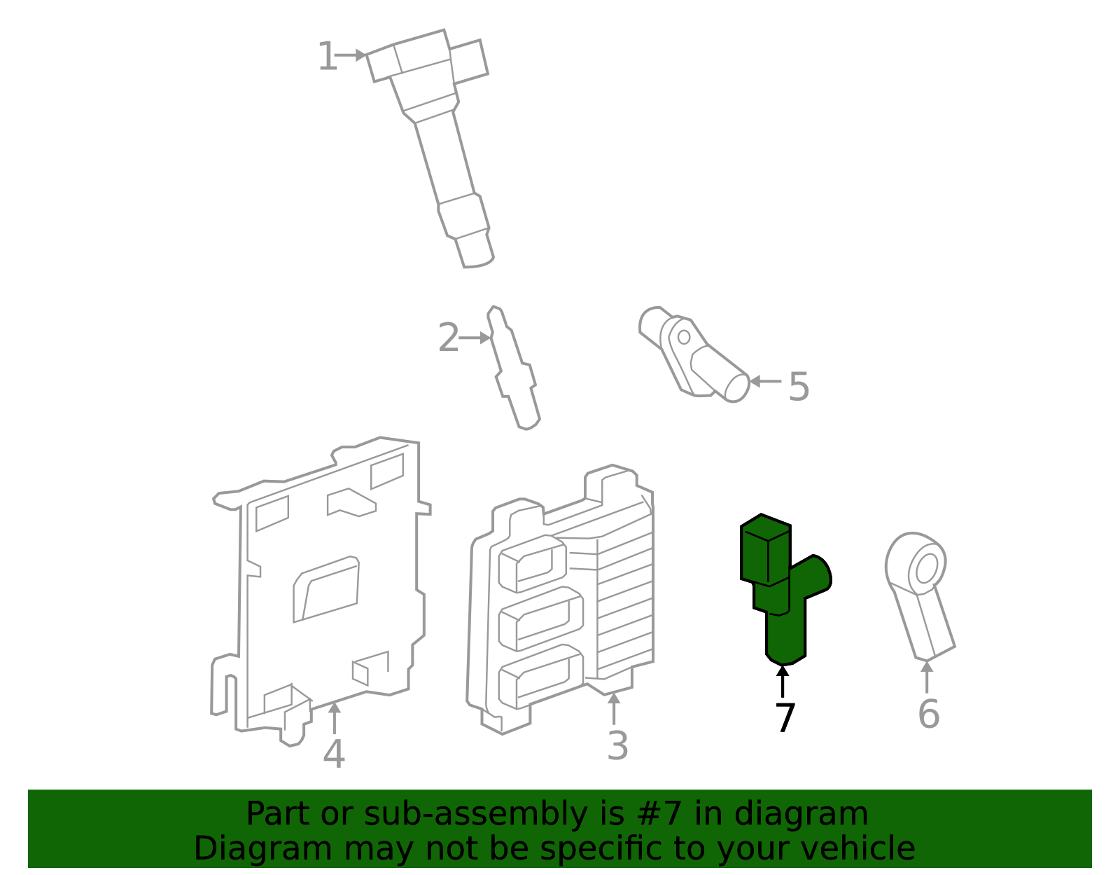 2024-2026 GM Camshaft Sensor 12693987 GM | GMPartsDirect.com
