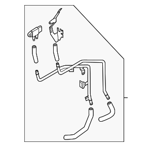 7P6-131-552-E - Pressure Line 2011-2012 Volkswagen Touareg | Wolfsburg ...