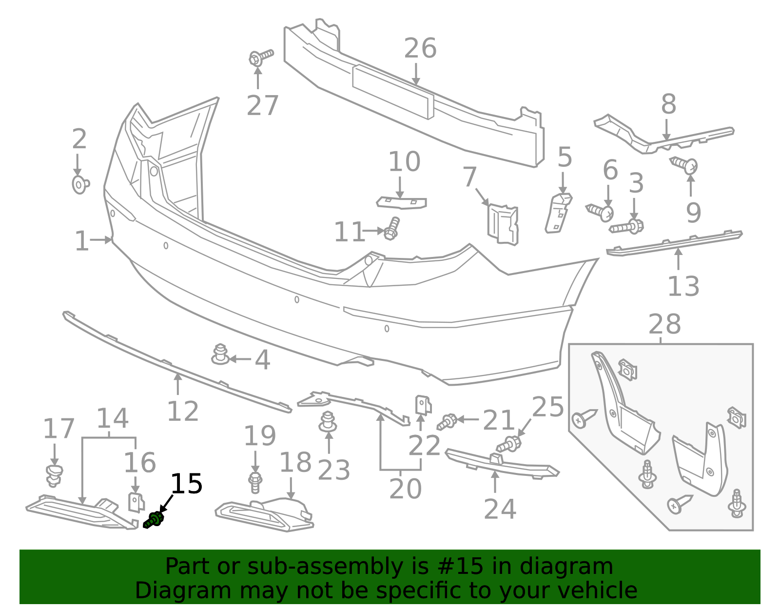 90113-SJA-A00 - 2006-2025 Honda - Screw Tapping (5X14) | Genuine Honda ...