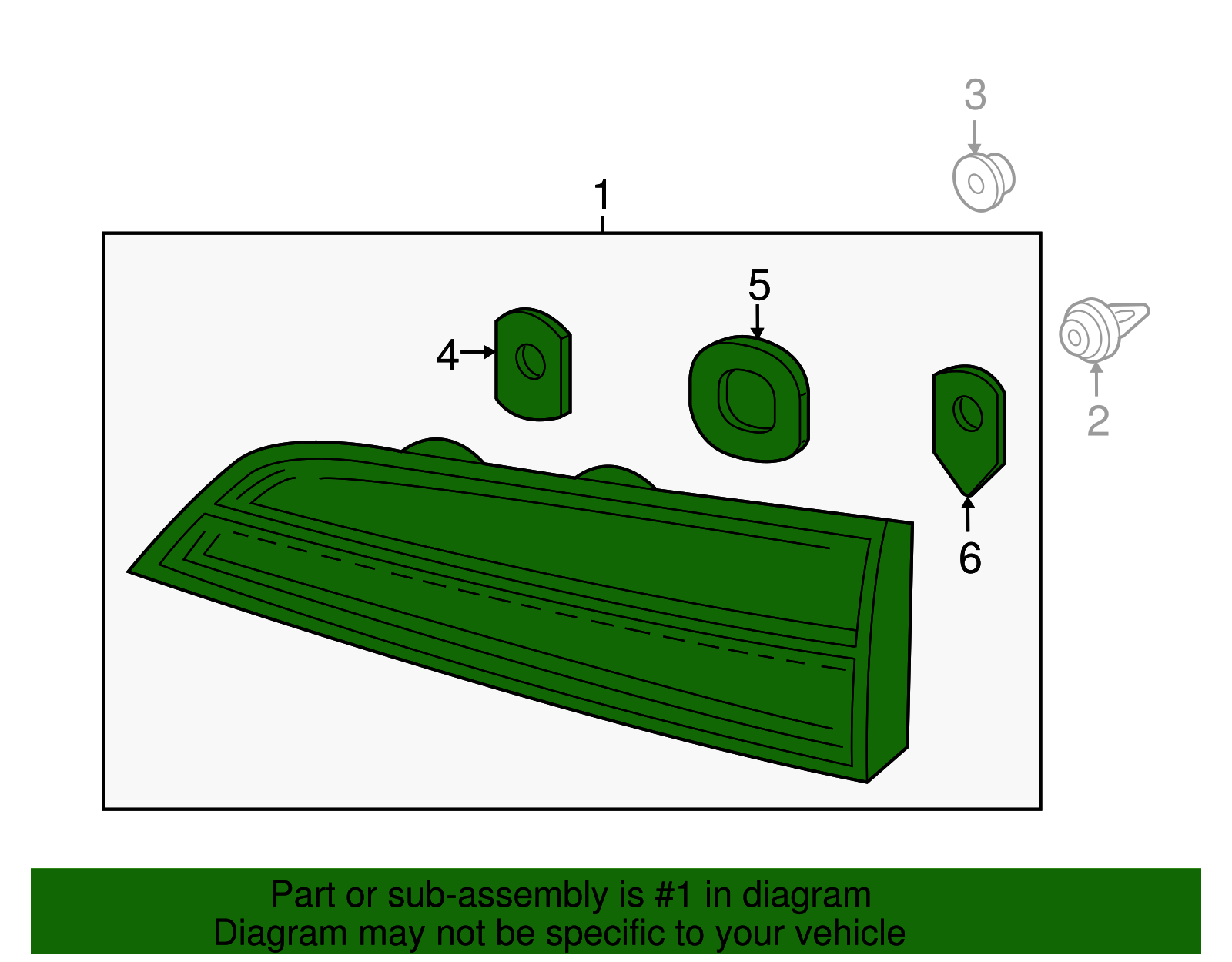 34150-TG7-A11 - 2019-2022 Honda Pilot - Light Assembly R Lid | Honda ...