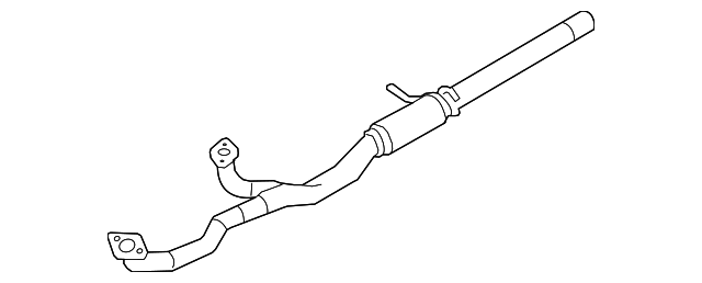 Exhaust Pipe - OEM System Tubing for Ford | AutoNation Parts
