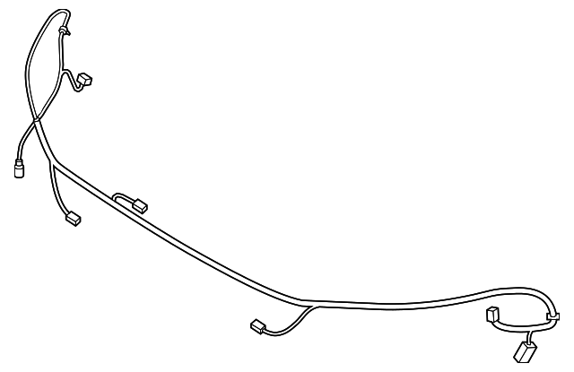 N1MZ-15K867-L - Wire Harness - 2020-2024 Lincoln Aviator | Lasco Auto Parts