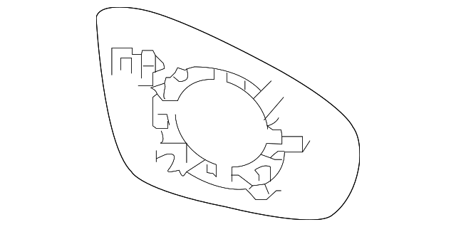 96366-6CA1A - 2019-2025 Nissan Altima - Mirror Glass | Anicra Nissan Parts