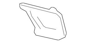 86651-C6800 - Blank Cover 2019-2020 Kia Sorento | Genuine Kia Parts ...