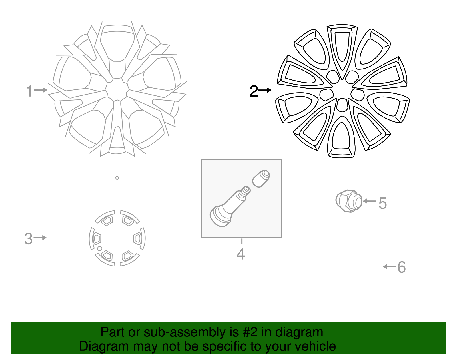 9965-D8-7080 - Wheel Disc Aluminum 2019-2021 Mazda CX-3 | Mazda-Parts
