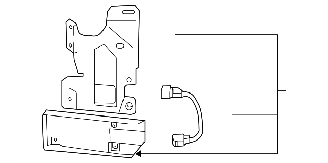 Genuine Blind Spot Radar for 2018-2019 Hyundai Kona | Part# 95811-J9000 ...