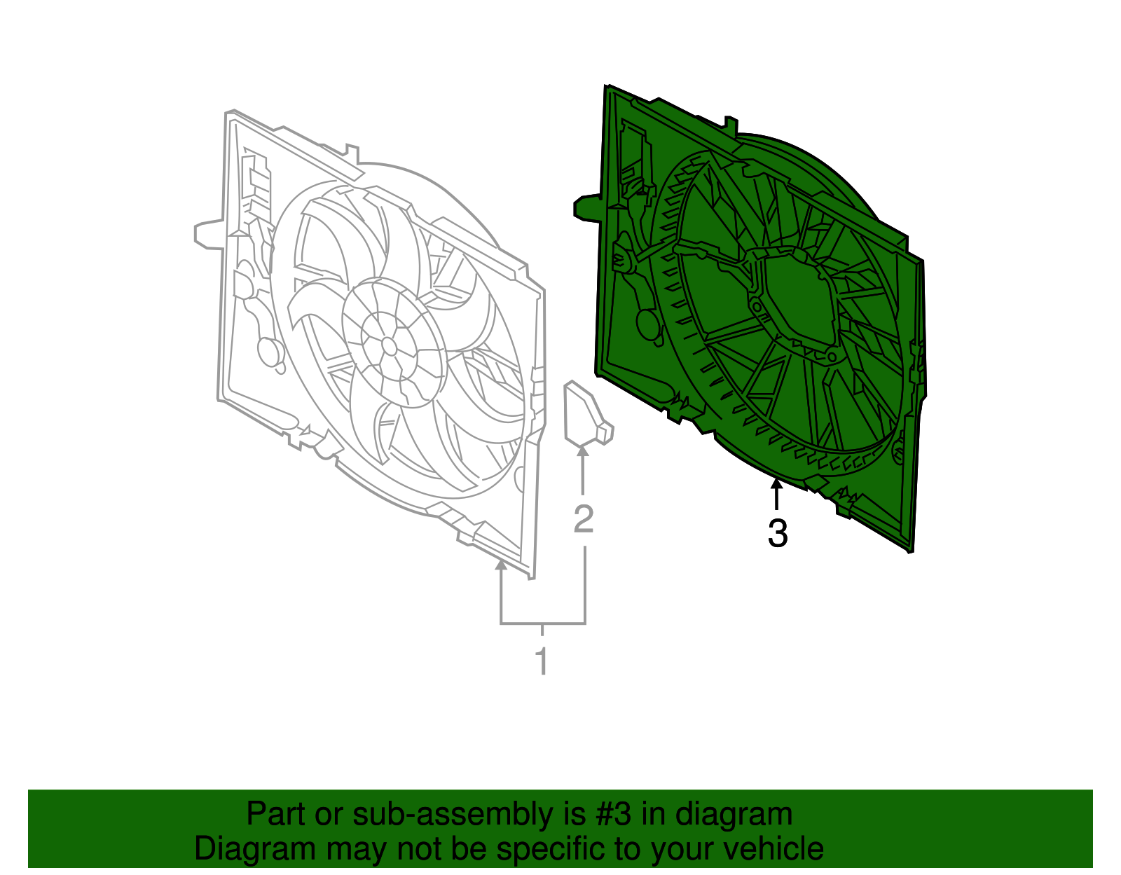 2004-2010 BMW 2004-2010 BMW - Fan Shroud 17-41-7-543-283 | BMW Parts ...