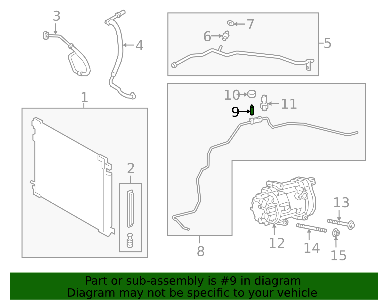1997-2025 Lexus | Liquid Line Valve | 88374-30010 | Express Lexus Parts