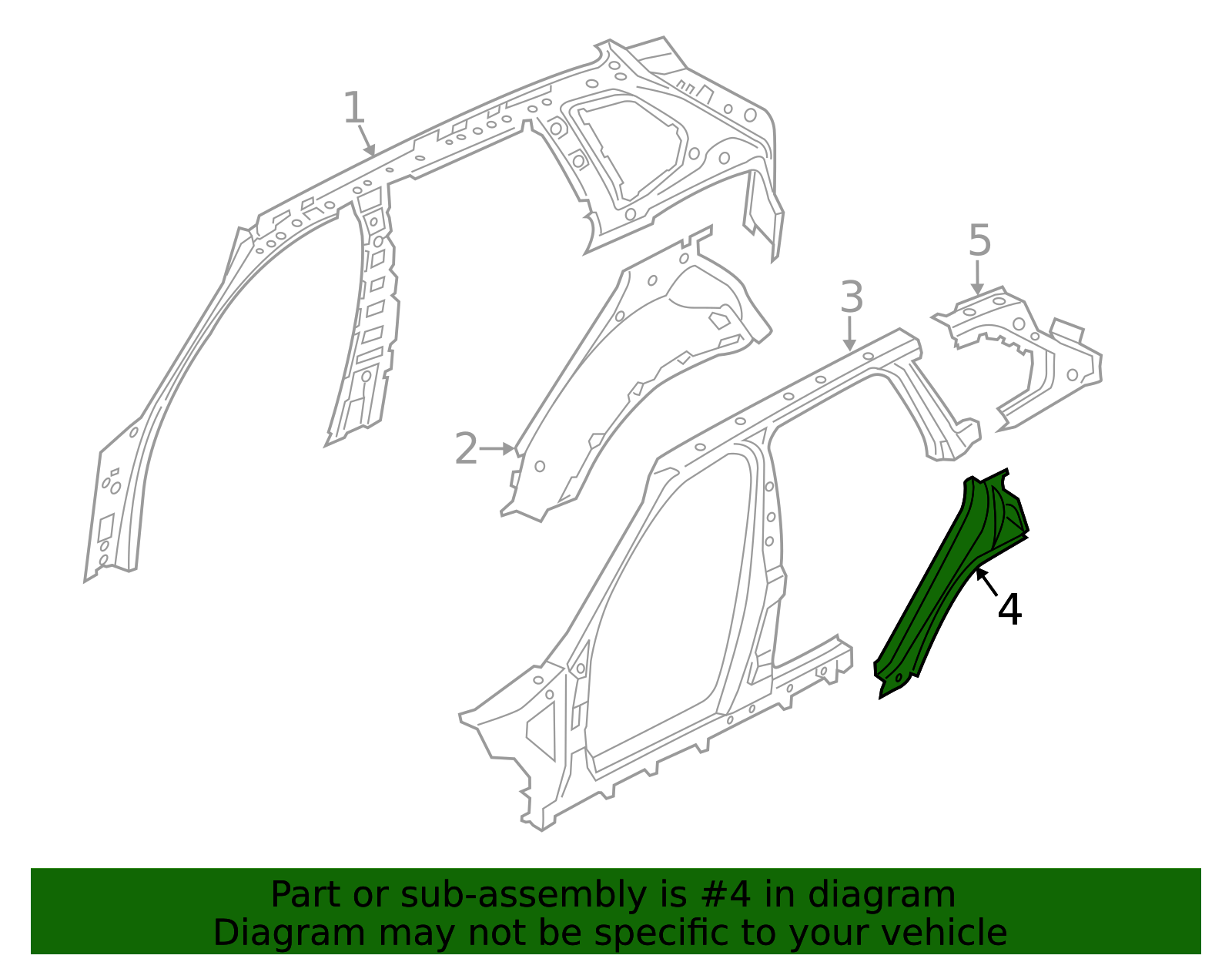 2019-2025 BMW X5 Lower Reinforced 41-00-9-481-379 | BMW OEM Parts