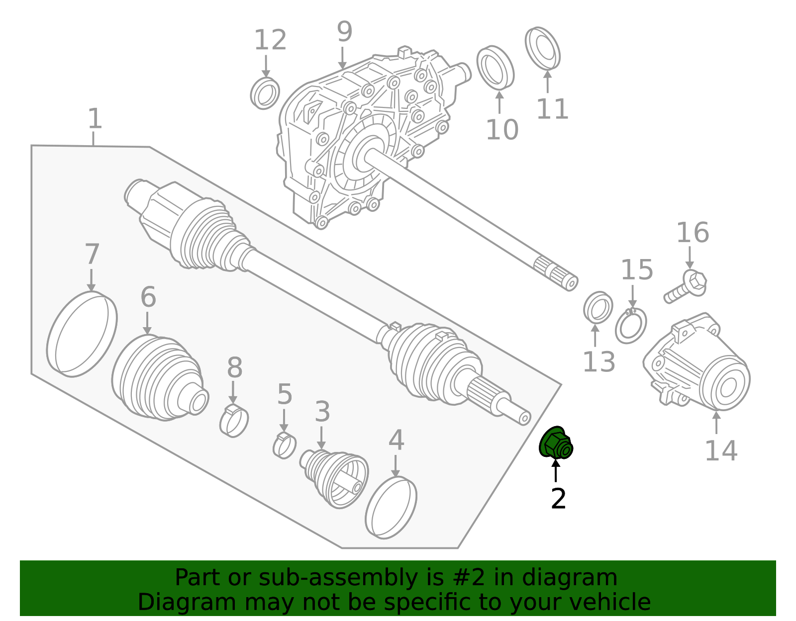 2012-2025 Porsche Axle Nut WHT-007-021 | Sunset Porsche Parts