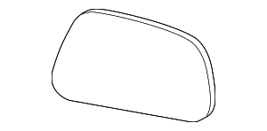 2015-2020 Toyota Sienna Mirror Glass 87903-08080 | Toyota Parts Center