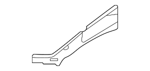17A-809-147 - Apron Reinforced 2019-2025 Volkswagen Jetta | Wolfsburg ...