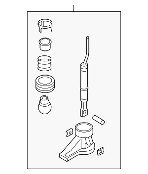 8K0-798-151-A - Shifter Assembly 2008-2011 Audi | Audi OEM Parts