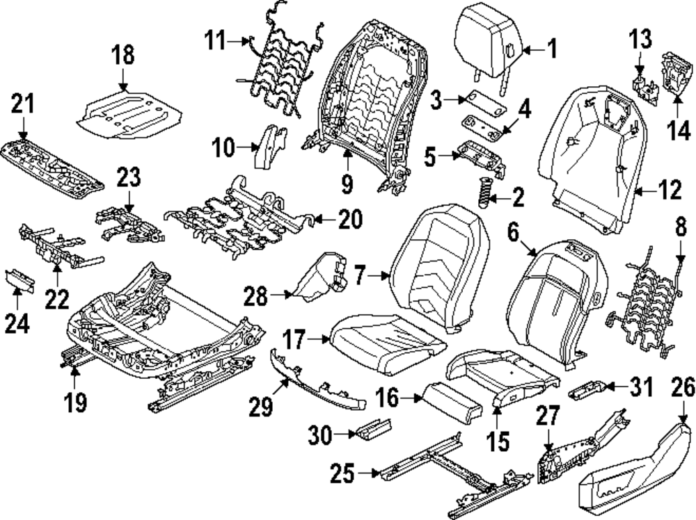 2024-2025 BMW Cover Plate 52-10-5-A54-B47 | BMWPartsDirectUSA.com
