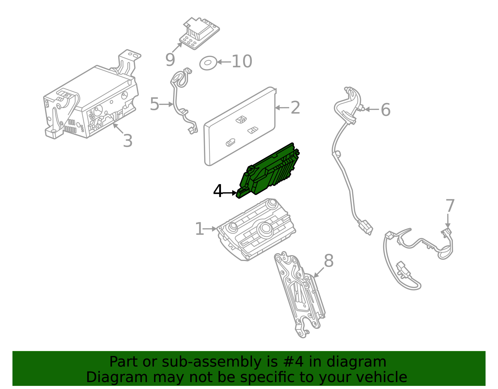 2019-2023 Lincoln Nautilus Control Module NU5Z-14G371-PNG | Awesome Parts