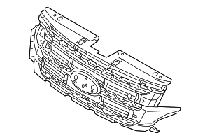 Front Grille Replacement - OEM Exterior Styling for Ford | AutoNation Parts