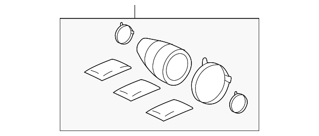 Genuine Toyota Inner Boot part# 04437-07040 for 2005-2012 Toyota Avalon ...
