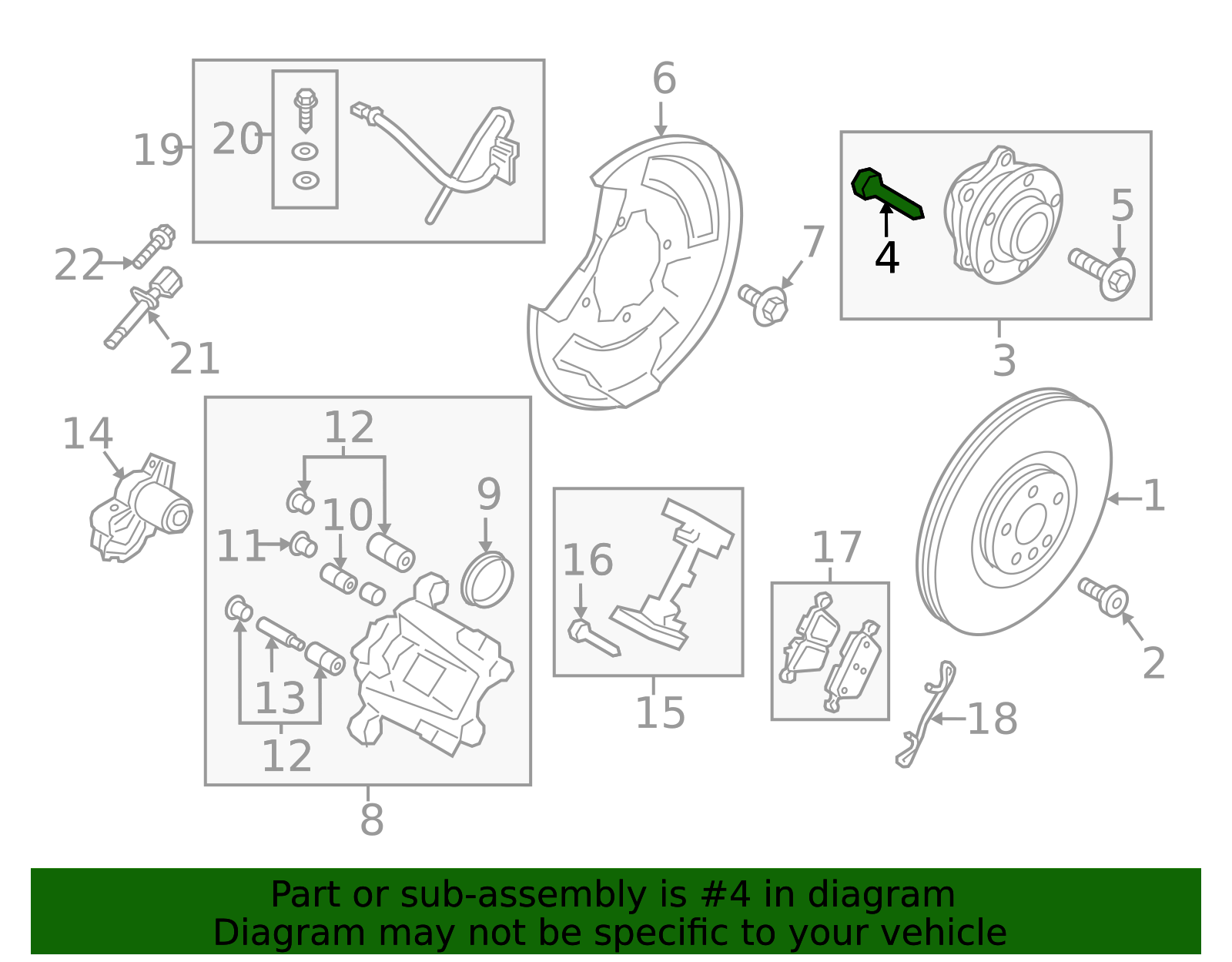 Genuine Hub & Bearing Mount Bolt for 2016-2026 Volvo | Part# 30746608 ...
