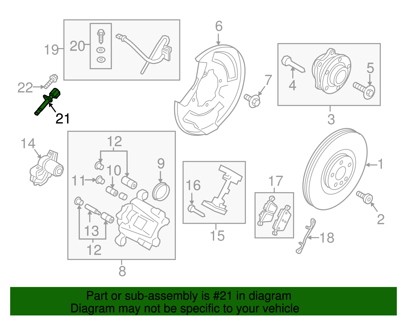 31362355 - ABS Sensor - 2016-2021 Volvo | Volvo OEM Parts Direct