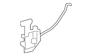Genuine Toyota Trunk Lock Actuator Motor part# 64610-33080 for 2007 ...