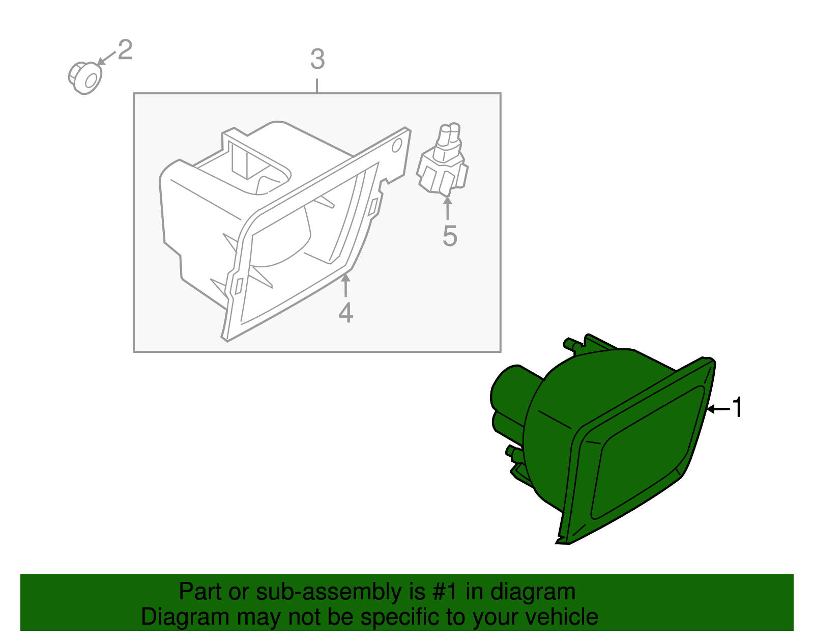 2013-2020 Nissan Fog Lamp 26582-3GY0A | Hart Nissan of NoVa
