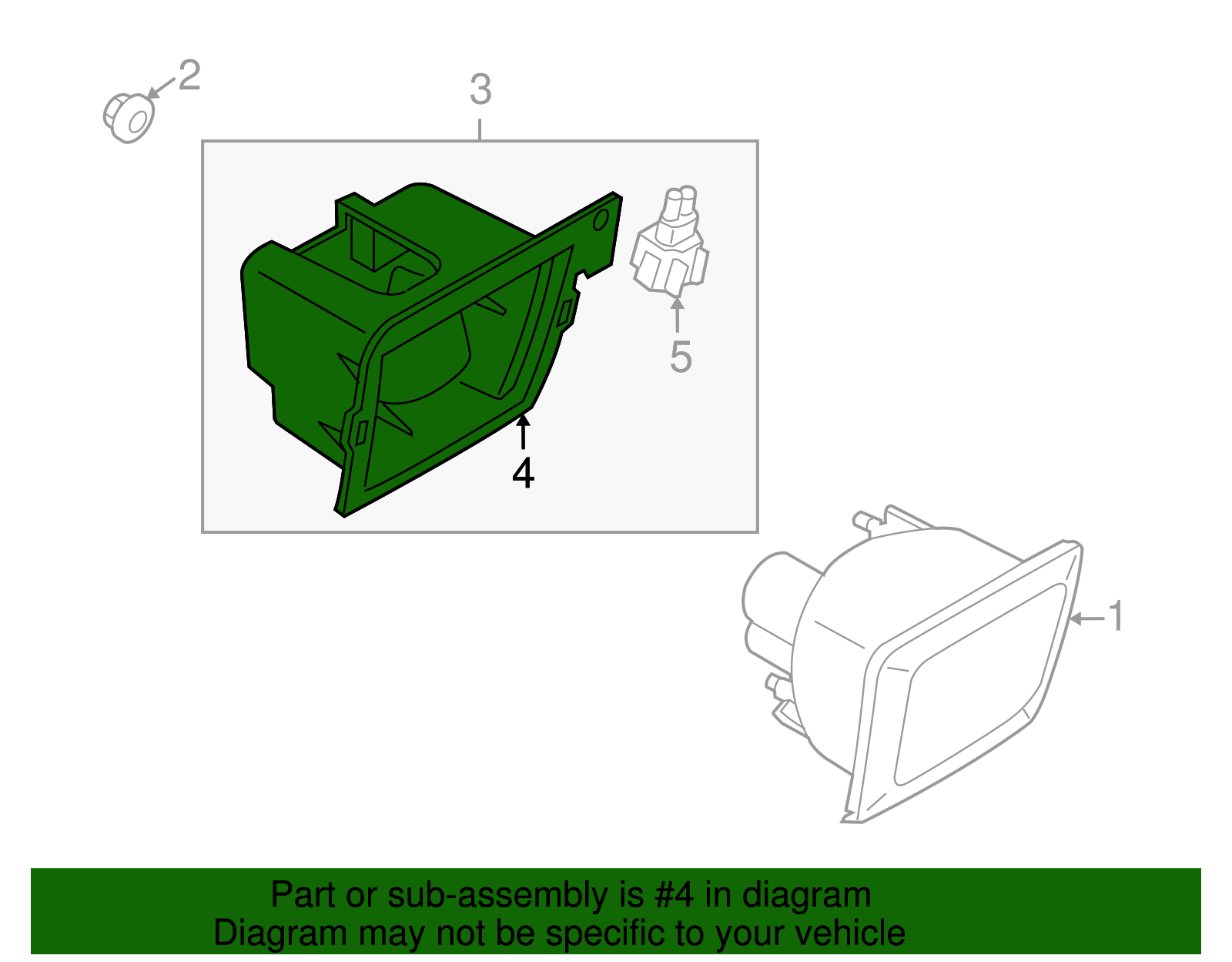 2009-2020 Nissan 370Z Bracket 26981-1EA0A | Bill Kay Nissan Parts