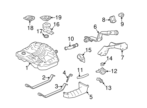 Fuel Pumps & Related Components for 2000 Honda CR-V | OEM Parts Online
