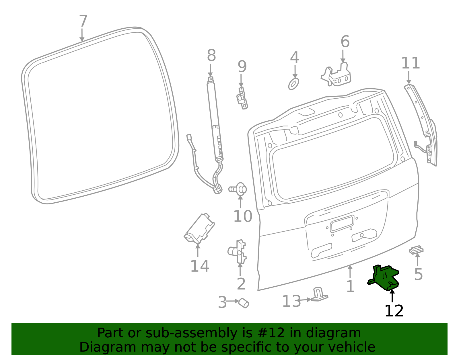 13552742 - Lock Actuator 2021-2025 GM | Londoff Discount Parts