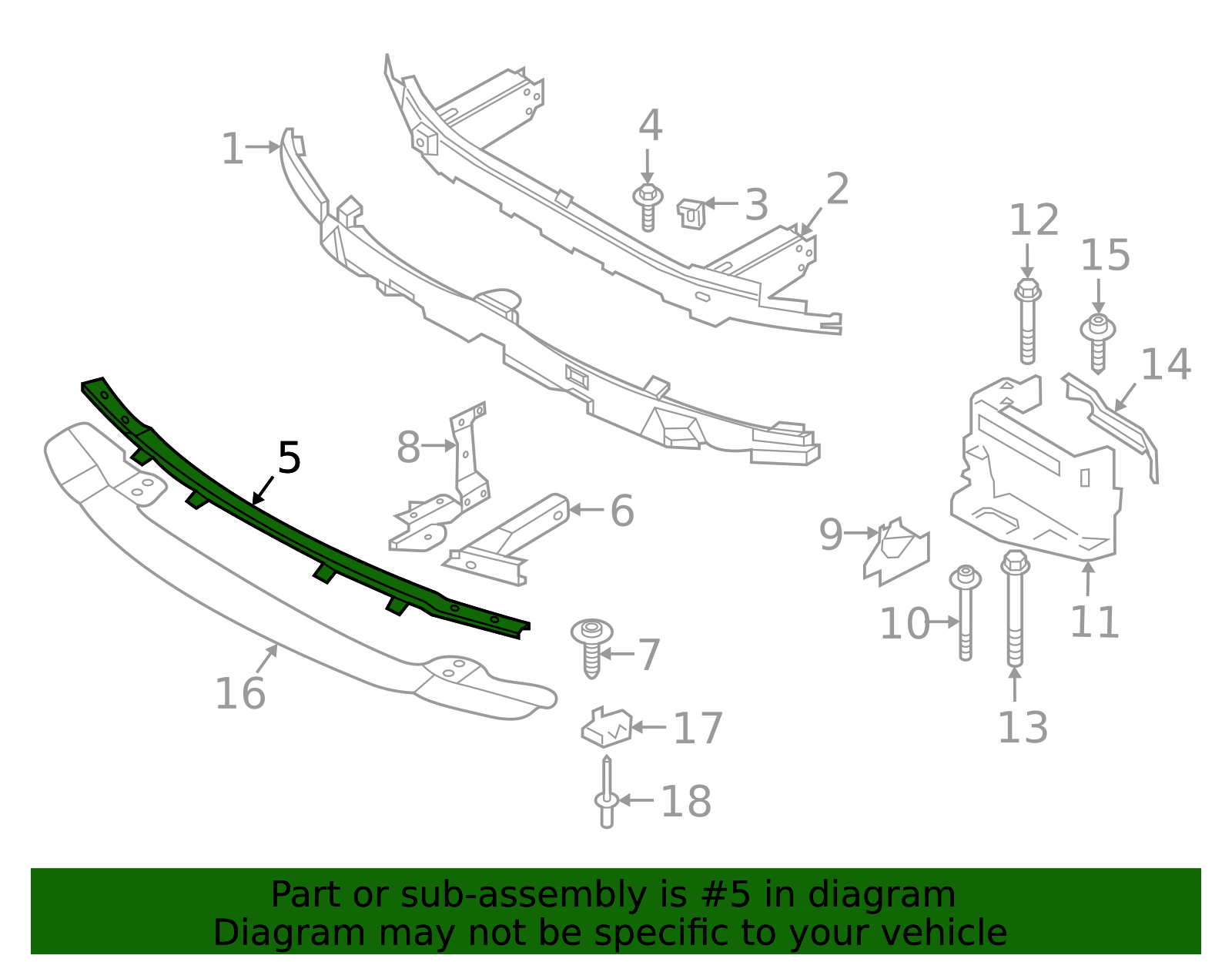 Bumper Support Rail - Structural Rear/Front End Stability | AutoNation ...