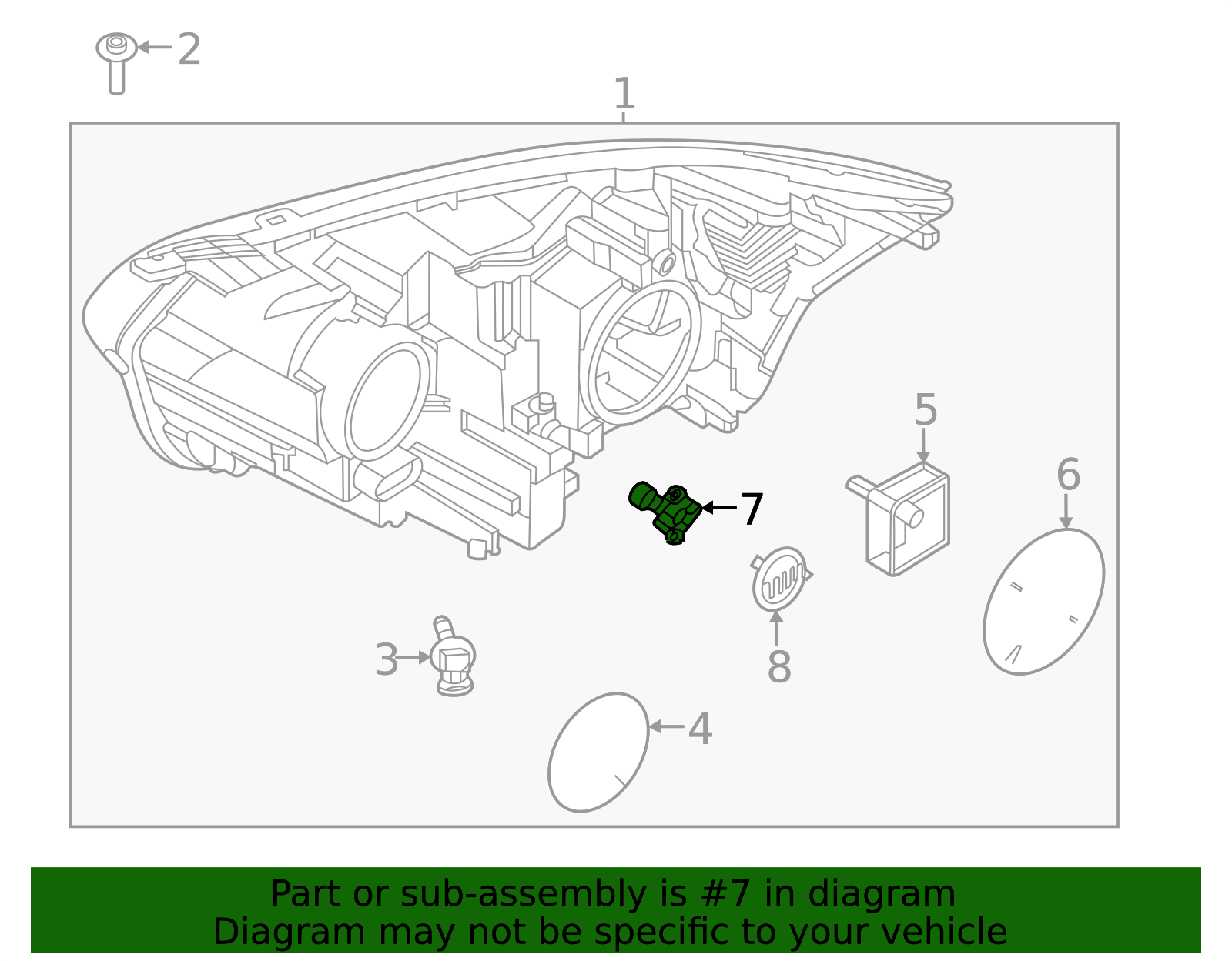 2020-2025 Ford Signal Bulb LK3Z-13466-A | OEM Parts Online