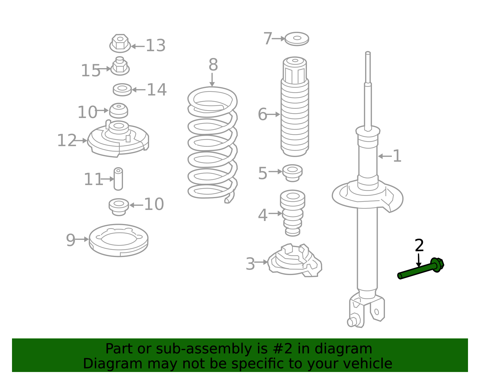 2008-2025 Honda Gear Assembly Mount Bolt 90182-TA0-A00 | Honda Factory ...