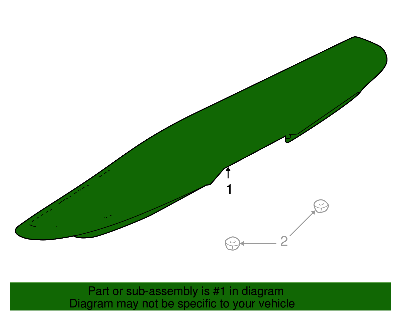 2000-2007 Chevrolet Monte Carlo Spoiler 19120796 | Shop Matick Buick GMC