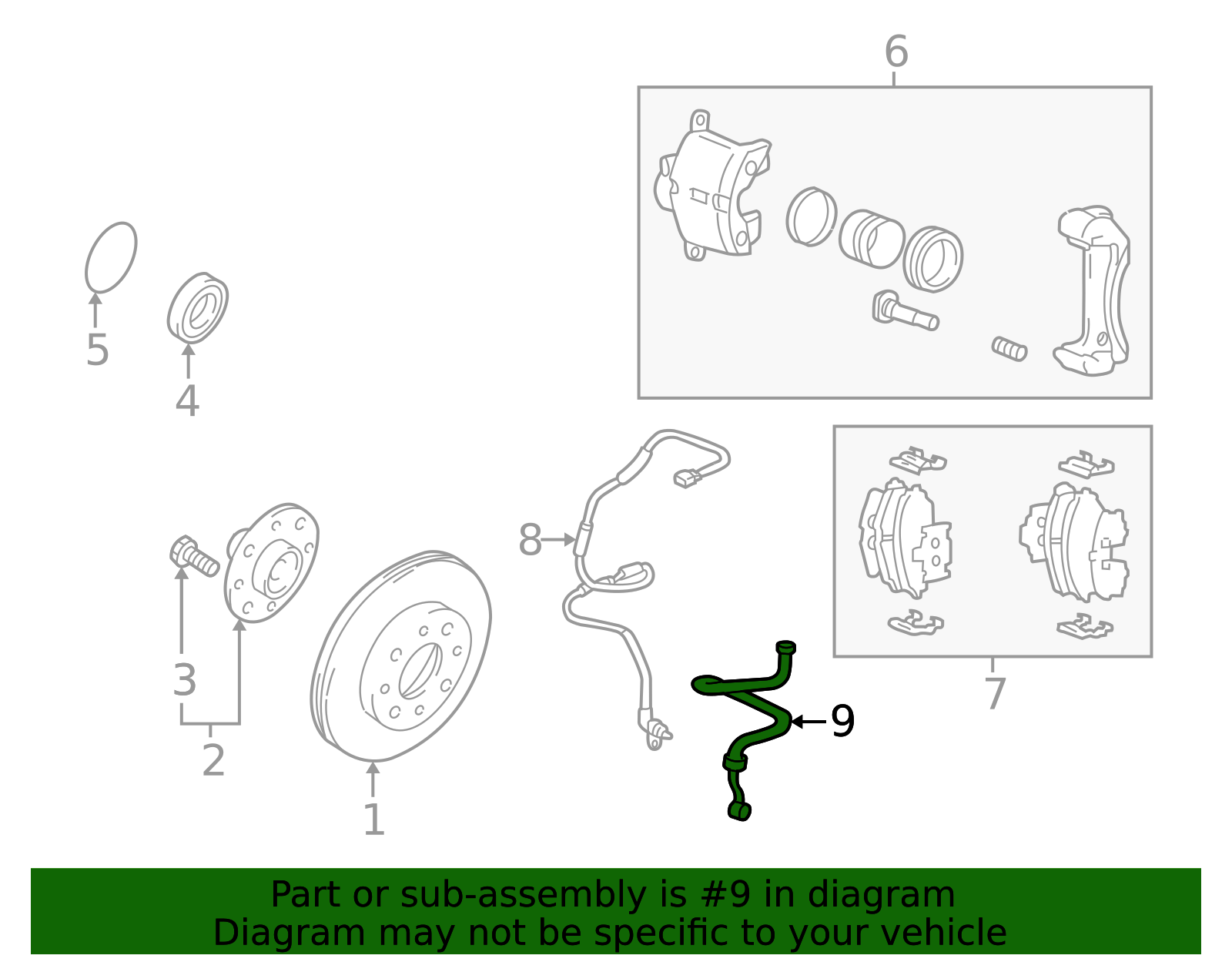 95670-3C000 - Front Speed Sensor 2001-2006 Kia Optima | Kia.Parts Store