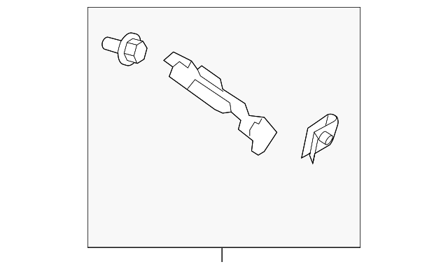 2018-2023 Kia Rio 2018-2023 Kia Rio - Side Bracket 86613-H9000 | World ...