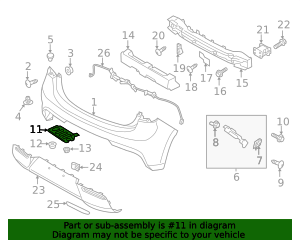 86692-H9000 - Under Cover 2018-2023 Kia Rio | Kia.Parts Store