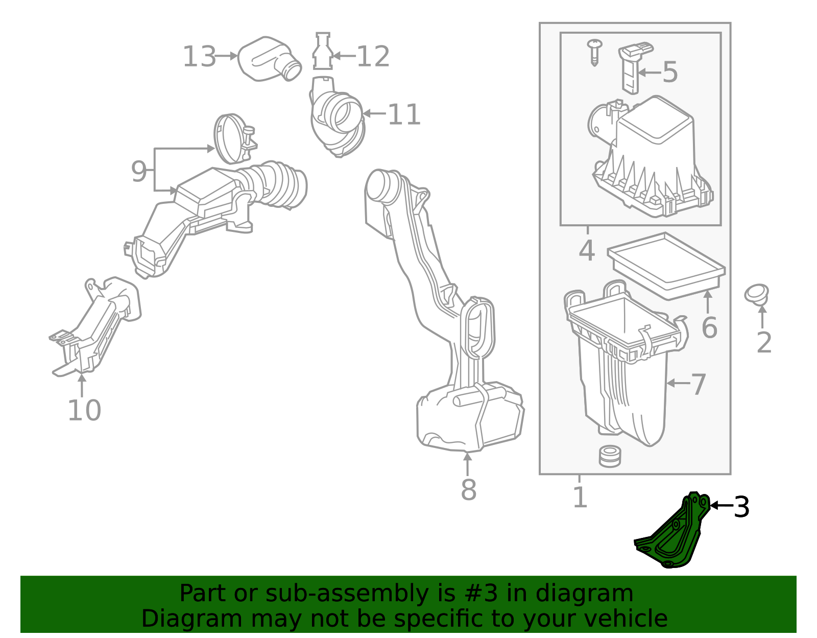 2016-2022 Toyota Mount Bracket 17771-37020 | MotorMotor