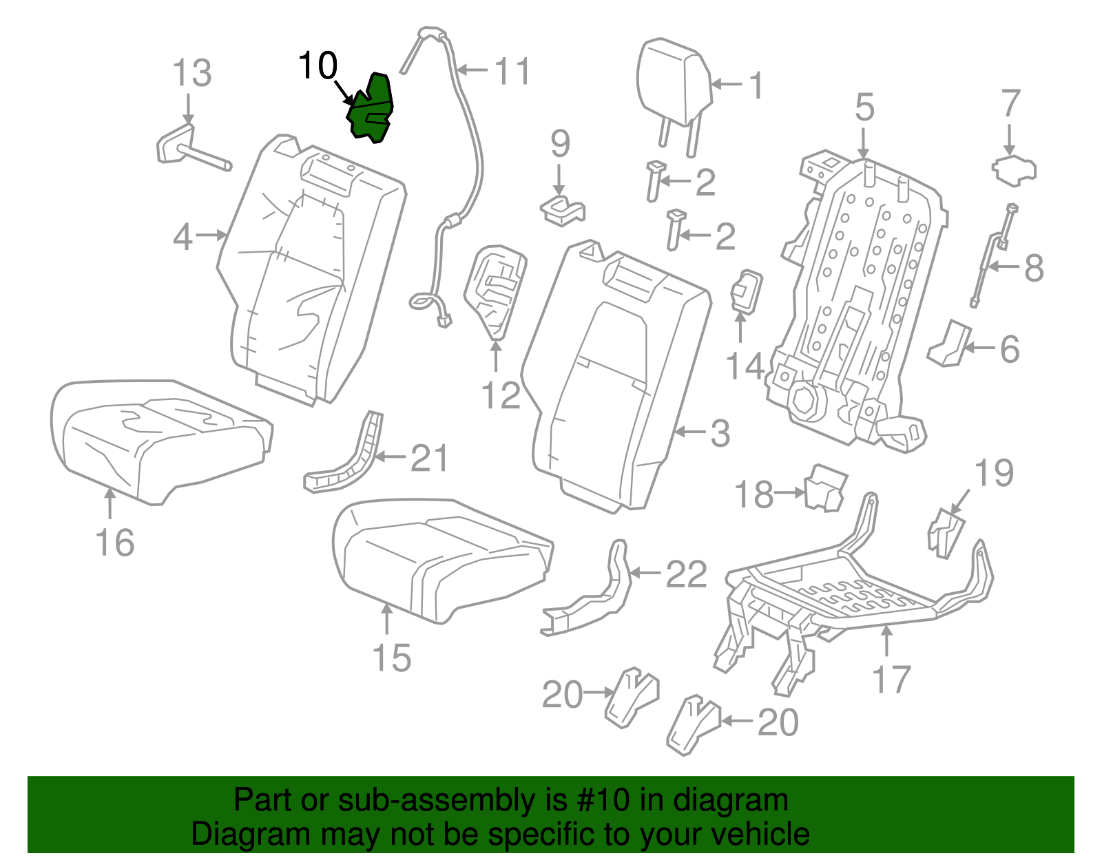 82220-T5A-J11 - Lock 2017-2022 Honda CR-V | Honda Parts HQ